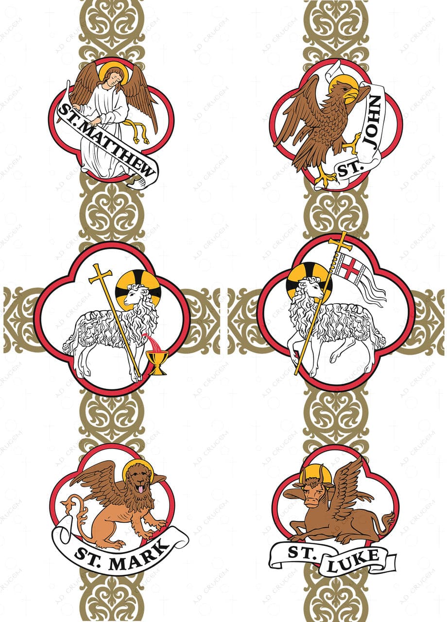Religious Banners Patterns