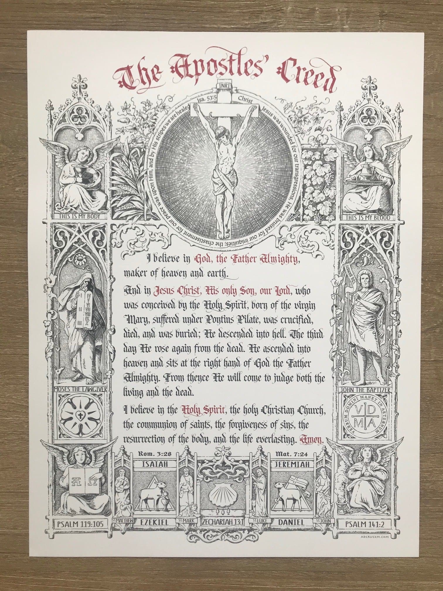 Roman Symbol Apostles' Creed